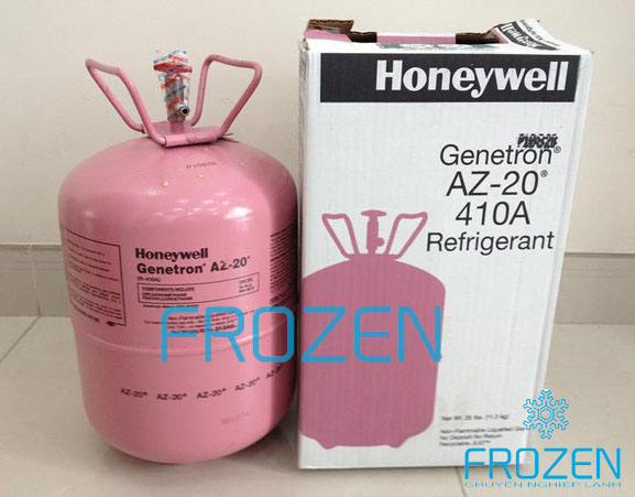 Gas lạnh Honeywell R410A – CÔNG TY CỔ PHẦN FROZEN